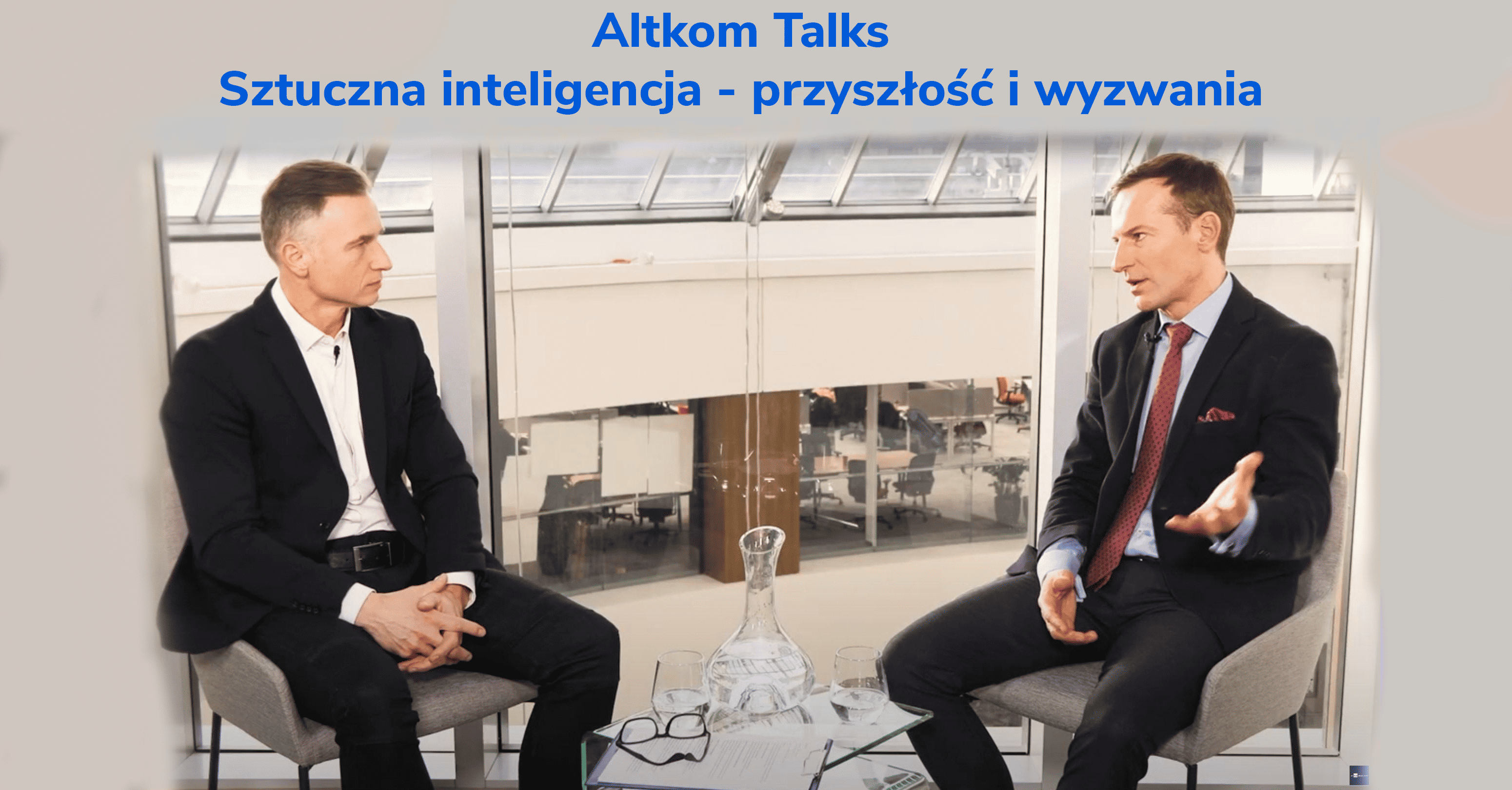 Sztuczna inteligencja - przyszłość i wyzwania. Wywiad dla Altkom Talks.